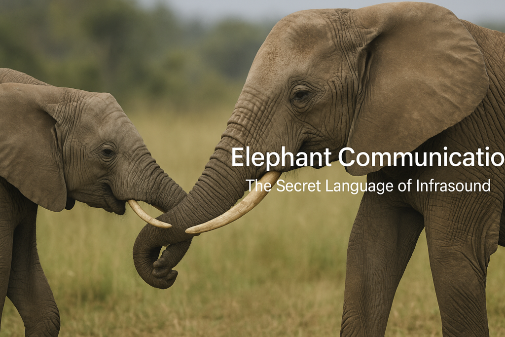 Elephant Communication The Secret Language of Infrasound - ffeAbroad