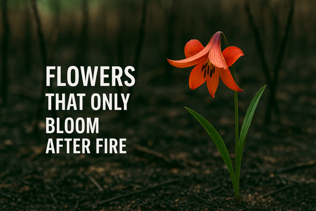 Flowers That Only Bloom After Fire - ffeAbroad