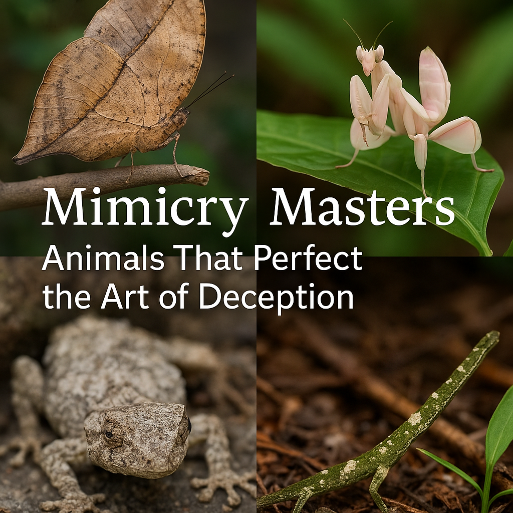 Mimicry Masters Animals That Perfect the Art of Deception - ffeAbroad
