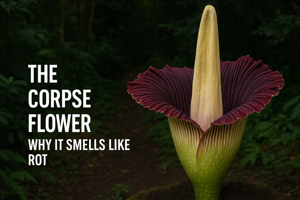 The Corpse Flower Why It Smells Like Rot - ffeAbroad