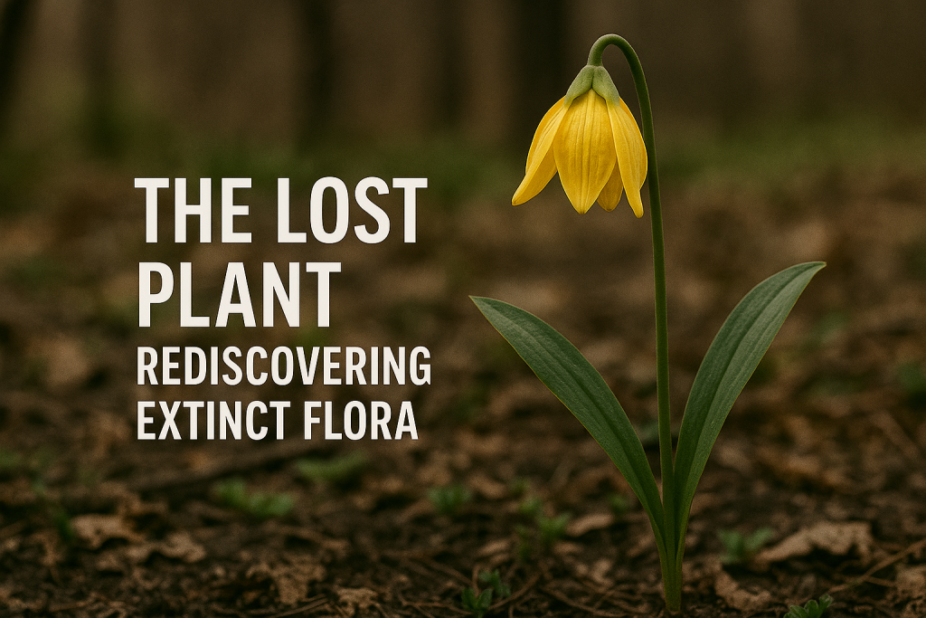 The Lost Plant Rediscovering Extinct Flora - ffeAbroad
