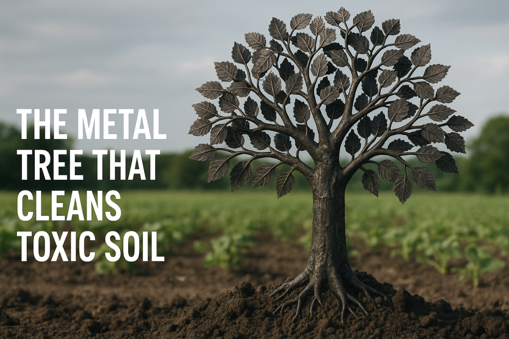 The Metal Tree That Cleans Toxic Soil - ffeAbroad