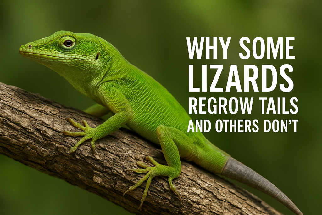Why Some Lizards Regrow Tails And Others Don T Ffeabroad