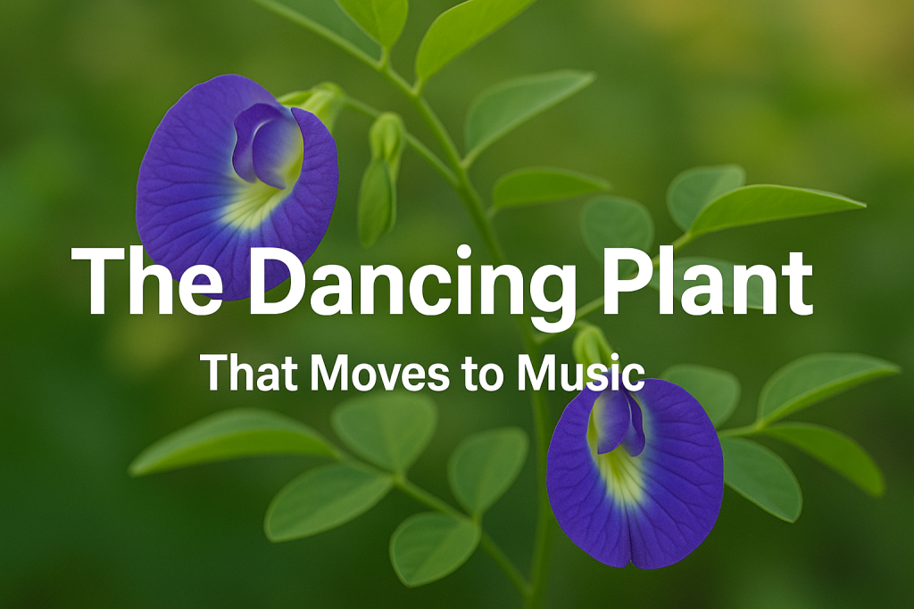 The Dancing Plant That Moves to Music - ffeAbroad
